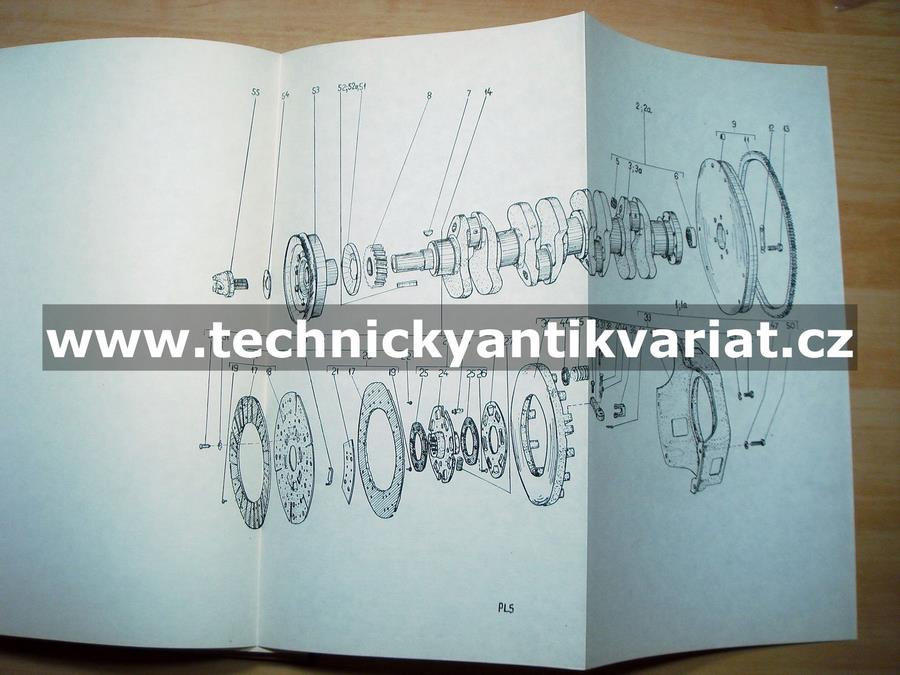 Aro L25 motor - katalog náhradních dílů (1976) | Technickyantikvariat ...