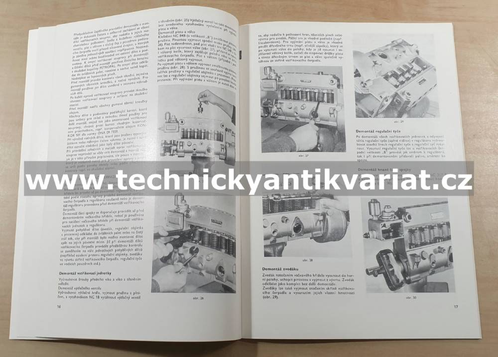 Liaz motor M1.2 - vstřikovací zařízení - dílenská příručka ...
